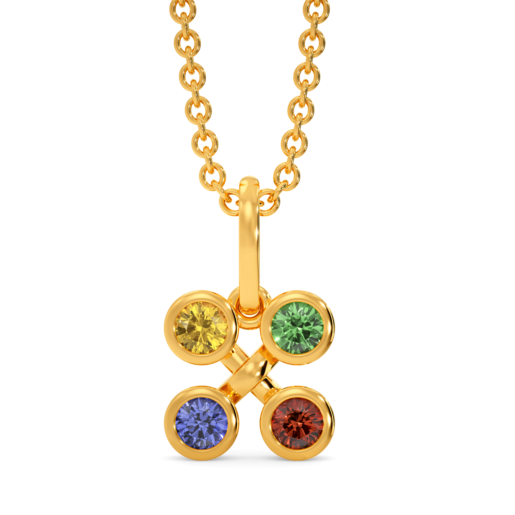 Gemstone Pendant Designs: 200+ Latest Styles Online at Best Price