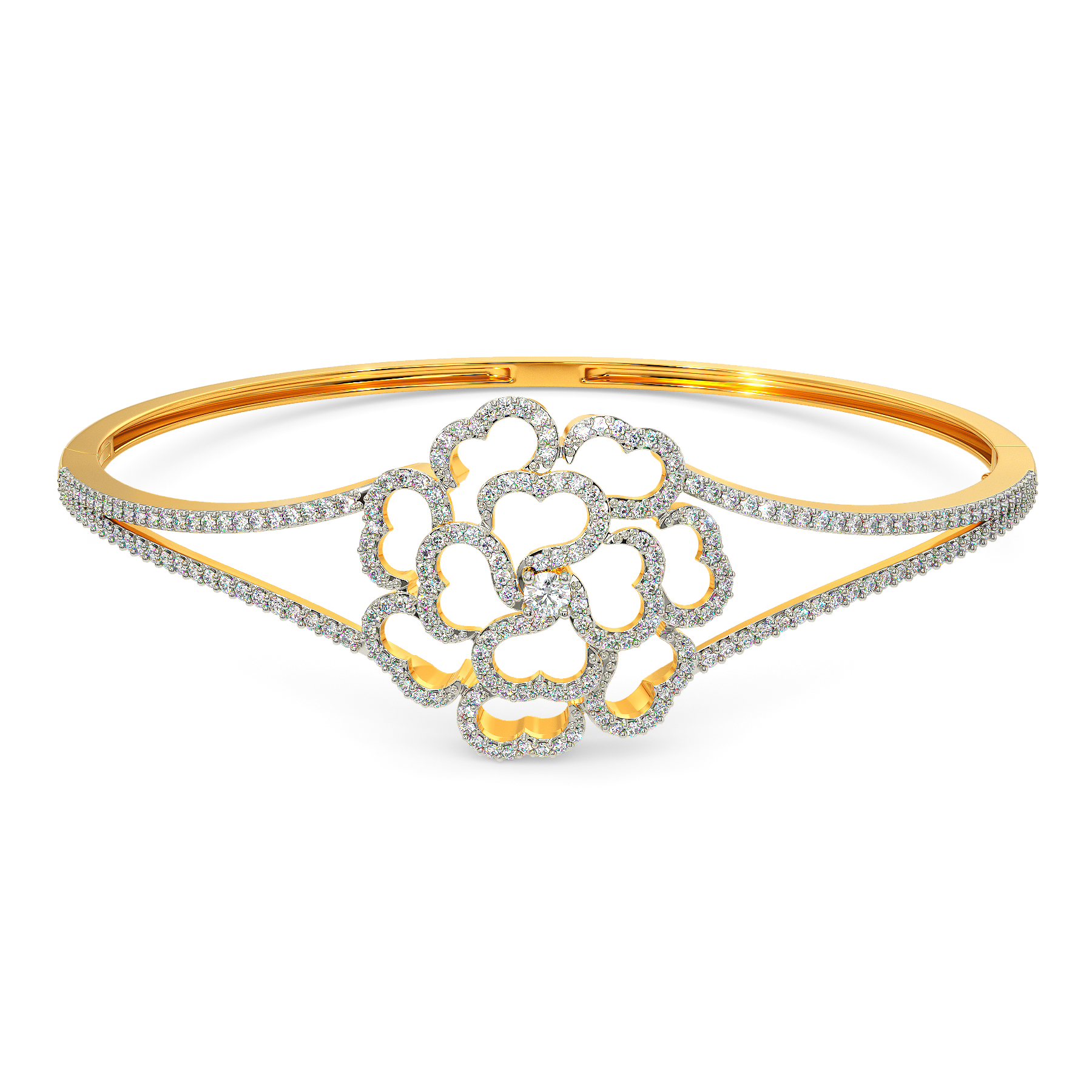 Diamond Bangles Designs: 400+ Latest Styles Online