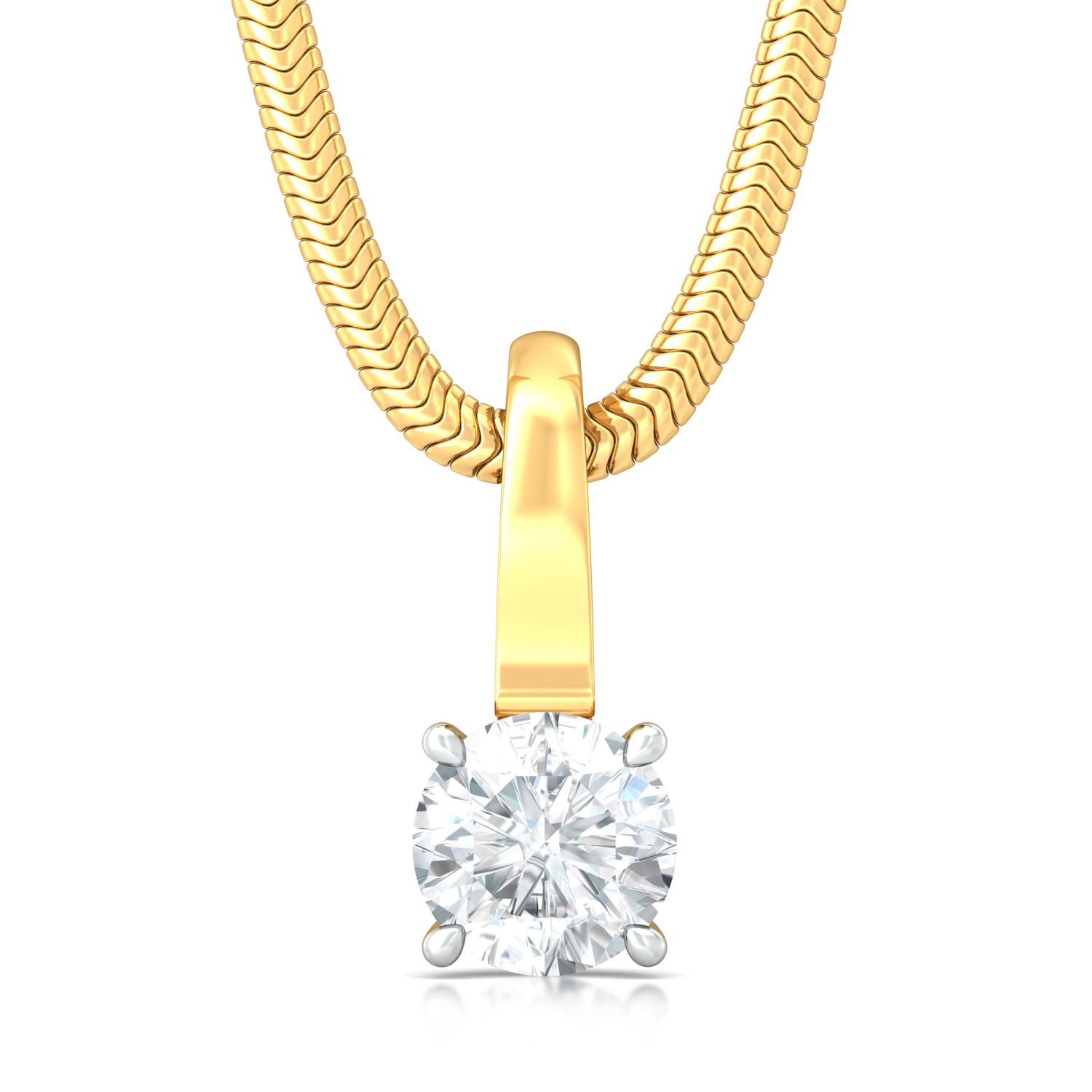 Trendy Solitaire Pendants: Shop from 2000+ Designs Online