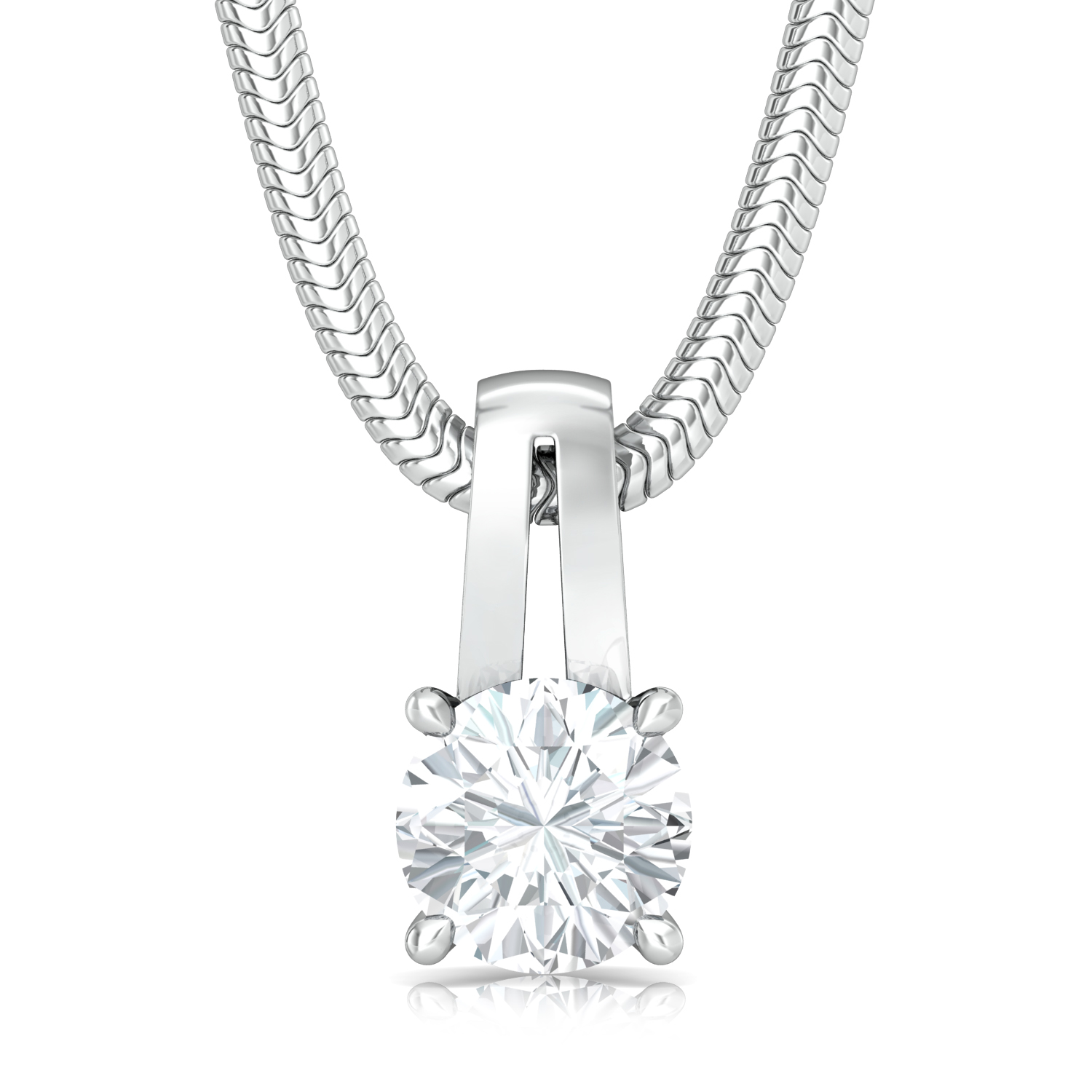 20+ Trendy Designs of Solitaire Pendants starting @ ? 8271| Melorra