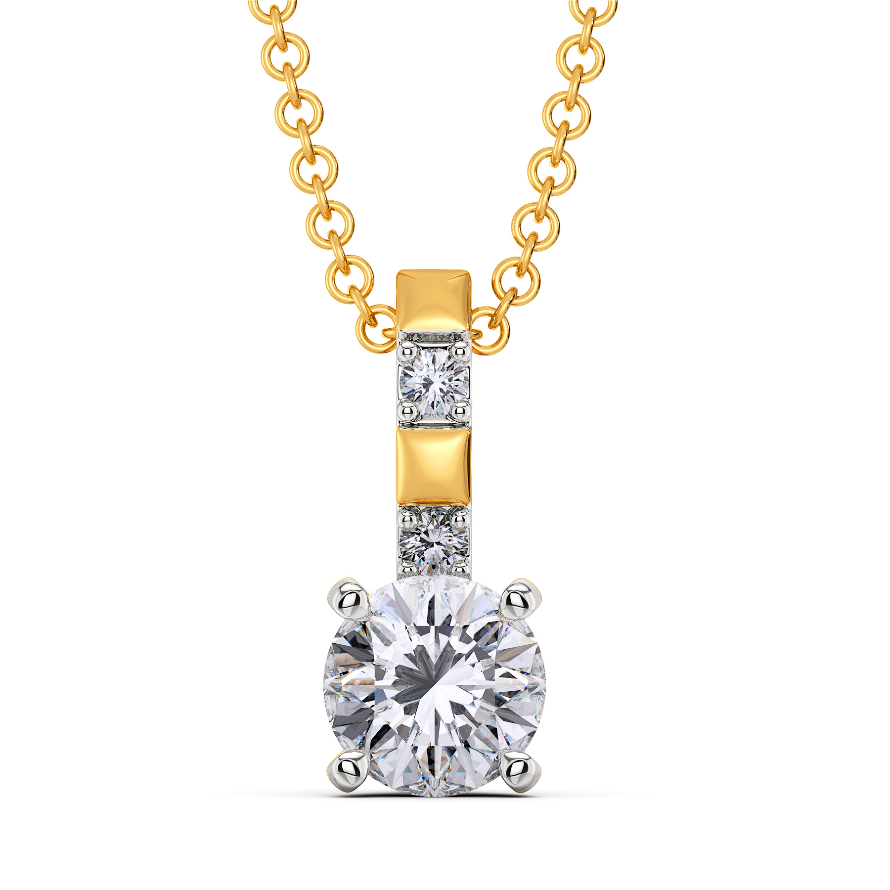 Trendy Solitaire Pendants: Shop from 2000+ Designs Online